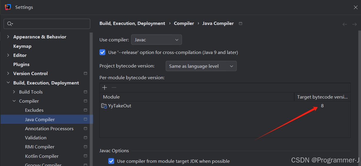 解决自己电脑jdk版本过高，项目jdk版本不兼容问题（java: 警告: 源发行版 18 需要目标发行版 18）-CSDN博客