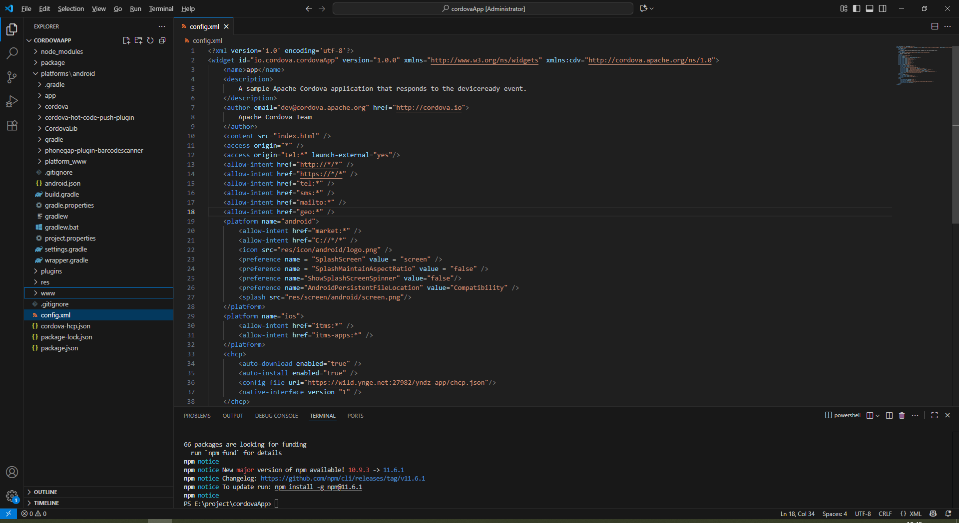 Cordova热更新以及app自动升级_cordova实现app版本更新-CSDN博客