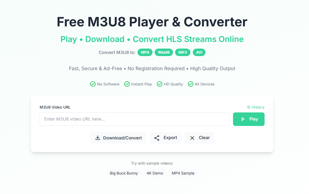 [特殊字符] 新手必看！M3U8播放器完整使用教程（3分钟学会）_m3u 可以控制播放时间吗-CSDN博客
