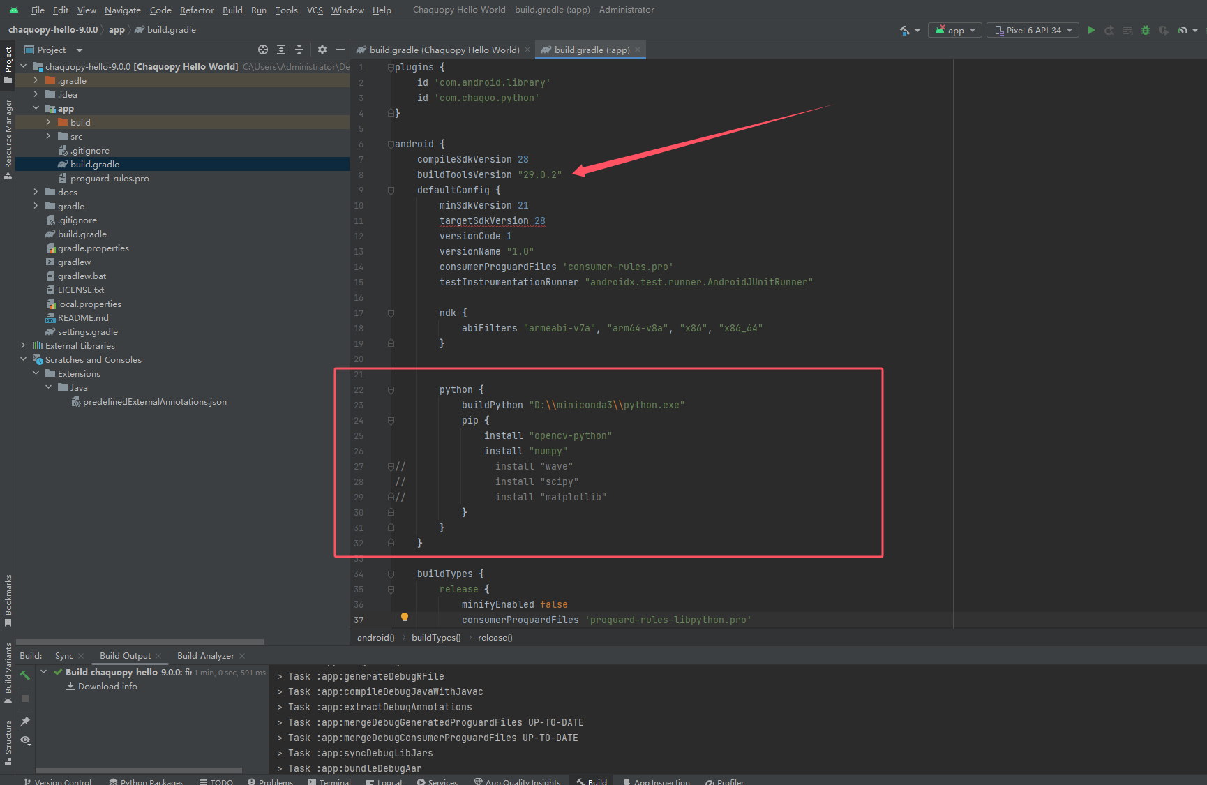 AndroidStudio2023添加Python环境，java和python互调_android studio python-CSDN博客