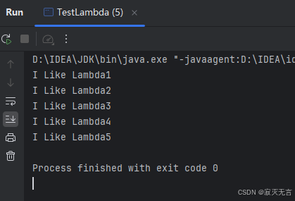 javaSE学习笔记19-Lambda表达式_java lamda ->{}-CSDN博客