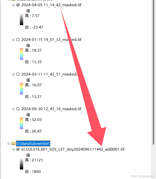 遥感IDL语言及Python保姆式提取ECOSTRESS高分辨率日地表温度70m栅格数据的方法_ecostress地表温度-CSDN博客