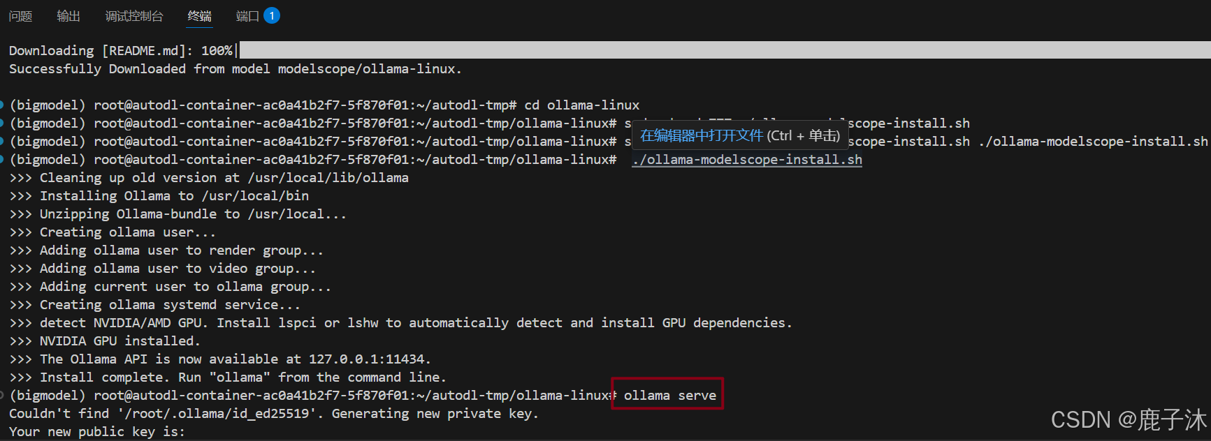 Ollama、vLLM以及LMDeploy部署模型_ollama 安装 vllm模型-CSDN博客