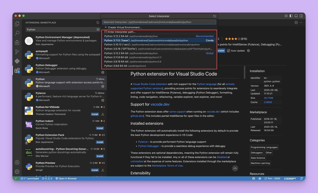Vscode中配置python环境的详细图文教程vscode配置python开发环境 Csdn博客