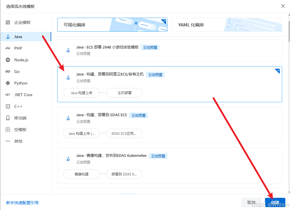 云效流水线Flow部署SpringBoot项目到阿里云ECS_云效flow-CSDN博客