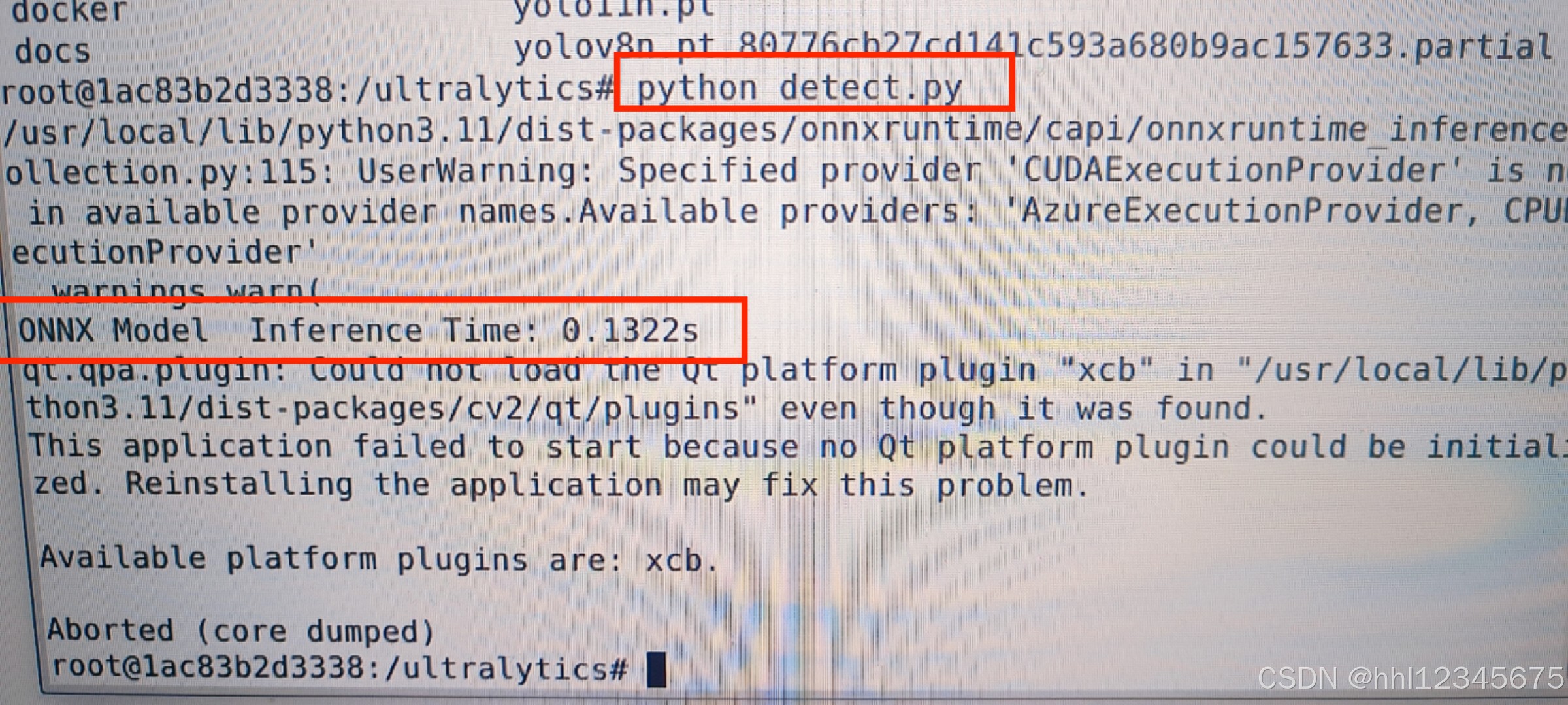 如何利用docker将yolov11的onnx部署到边缘小盒_yolov11 没有 requirements.txt-CSDN博客
