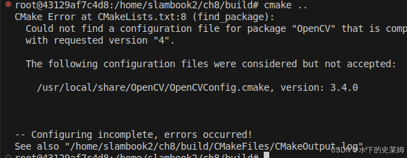 搭建《视觉SLAM十四讲》的docker环境_slambook docker-CSDN博客