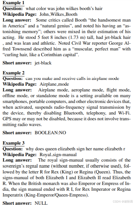 NQD（Natural Questions Dataset）自然问答数据集简介_natural questions数据集-CSDN博客