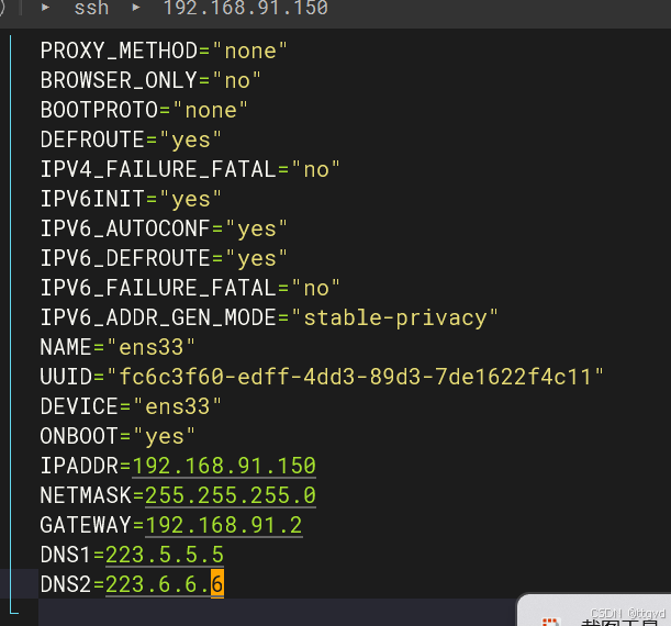 Centos 7 配置静态IP_centos7配置静态网卡-CSDN博客
