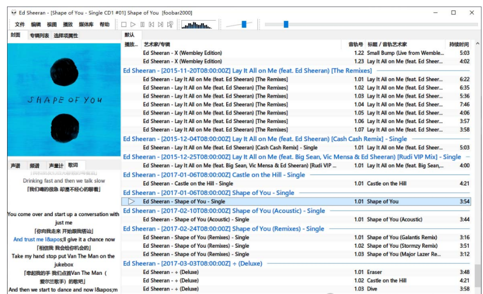 专业高品质音乐播放器--Foobar2000中文版，v2.24.5新版本_foobar2000 asion-CSDN博客