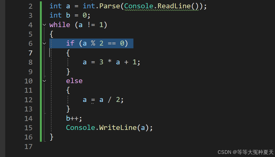 C#3n+1问题-CSDN博客