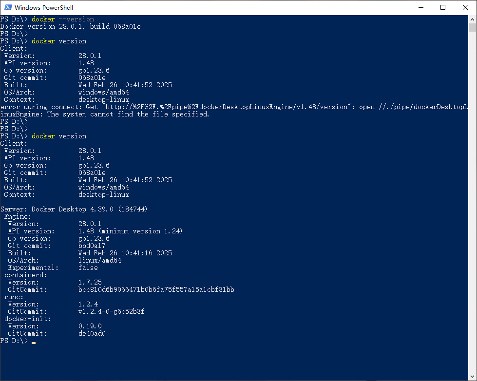 Docker版本命令深度解析：docker --version 与 docker version 的关键差异及使用场景-CSDN博客