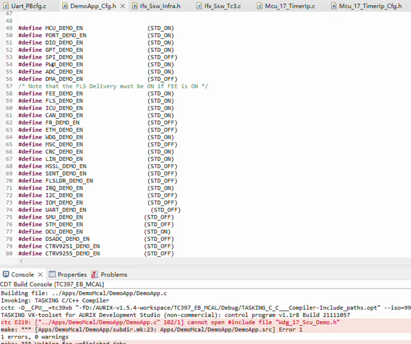 AURIX Studio移植EB MCAL支持TC397_tc397 spi mcal 多核-CSDN博客