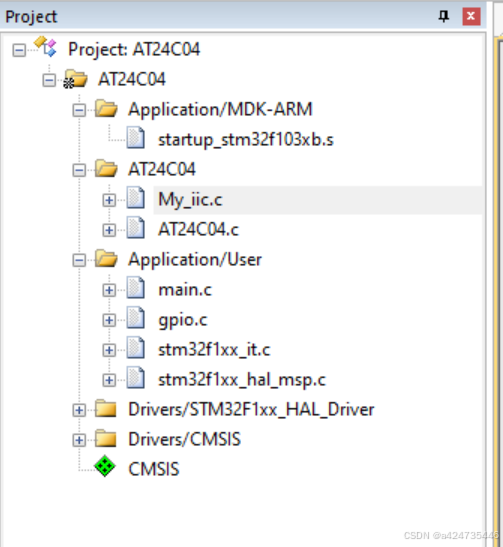 STM32 AT24C04例程_stm32 24c04-CSDN博客