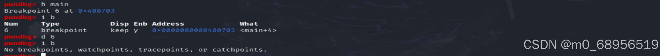 Pwn调试_pwndbg调试技巧-CSDN博客