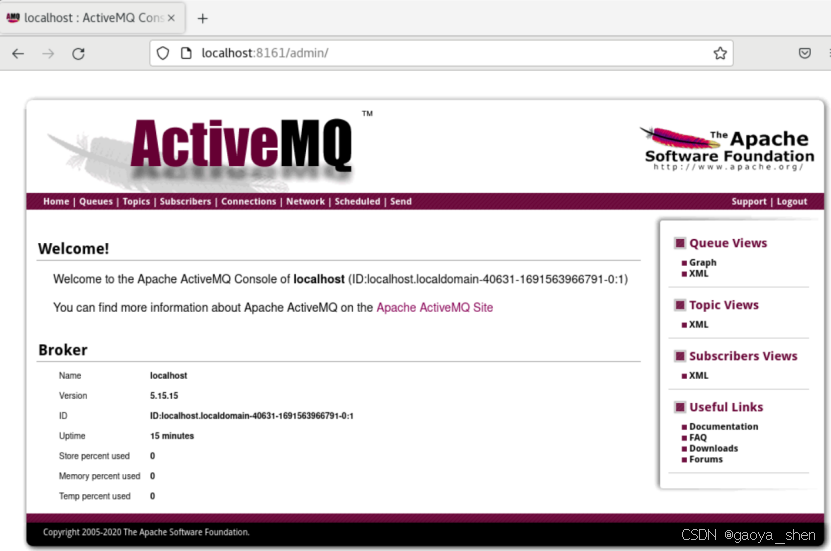 KeyarchOS安装ActiveMQ_acticemq5.7下载-CSDN博客