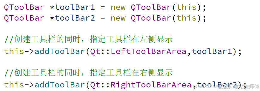 77Qt窗口_QToolBar的基本使用_qt toolbar-CSDN博客