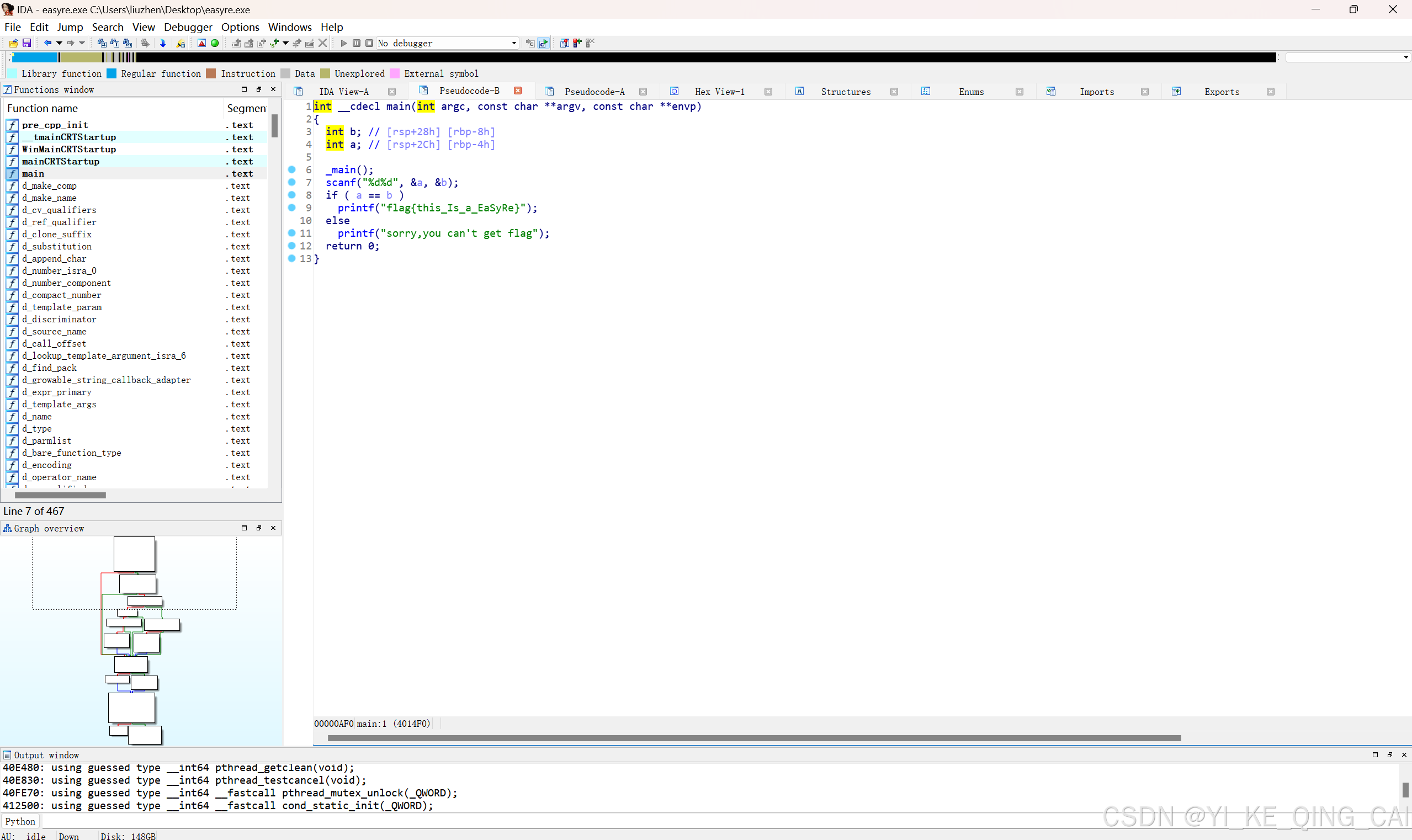 BUUCTF wp_big sec. 01 [ .text ]-CSDN博客