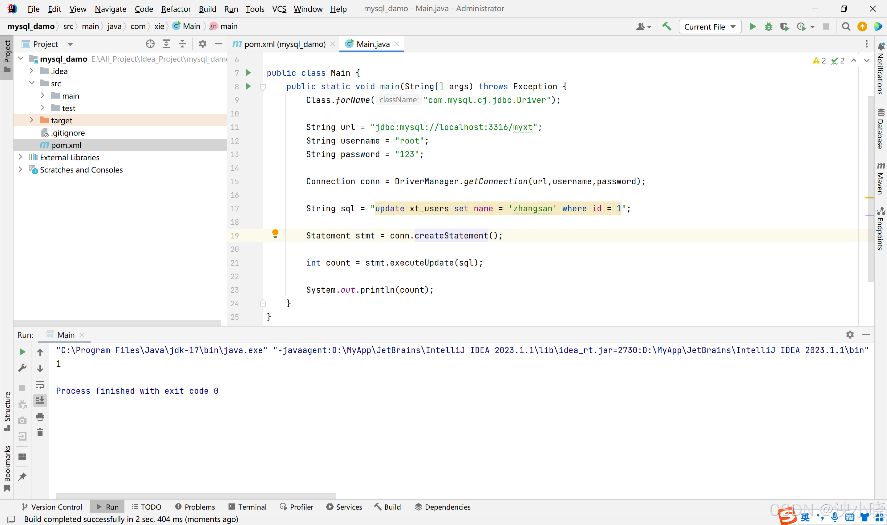 关于新版idea导入mysql数据库驱动报java.lang.ClassNotFoundException: com.mysql.cj.jdbc..Driver错误分析_idea ...