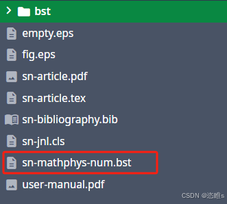 Latex之Springer模板——参考文献标记[?]_springer latex模板-CSDN博客