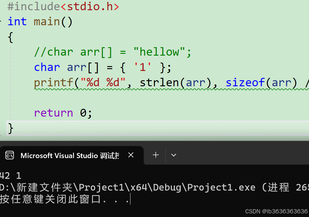 简单讲解一下strlen与sizeof（c基础）_strzof在c语言中的用法-CSDN博客