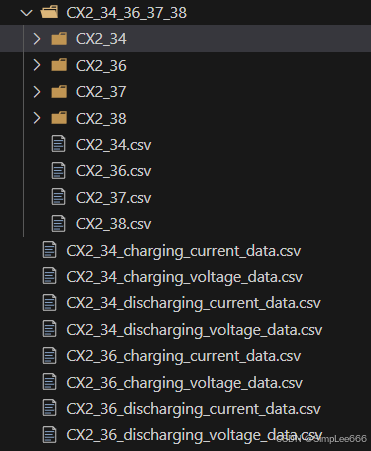 基于Python的CALCE任意系列数据的提取和处理_calce数据集处理-CSDN博客