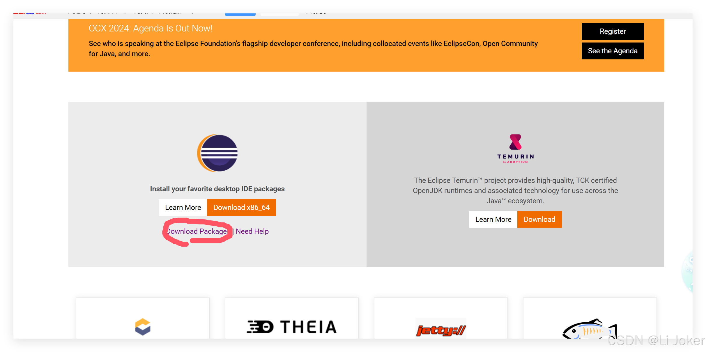 eclipse安装（下载不了用这个，包可以的）_eclipse下载镜像地址-CSDN博客