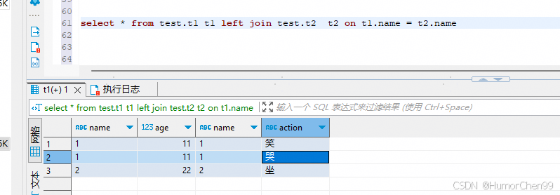 Mysql 7种join的定义and图解and示范and结果(所有join类型)mysql Join Csdn博客