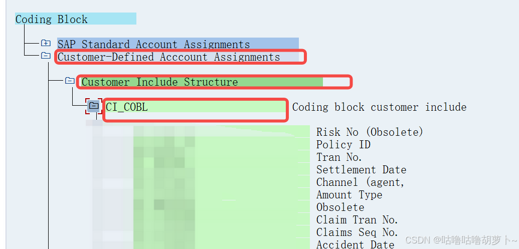 sap Fico Coding Block新增自定义字段_sap coding block-CSDN博客