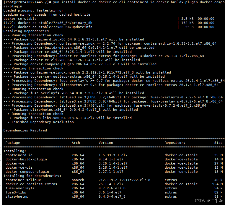 CentOS7.6安装Docker_centos7.6 安装docker-CSDN博客