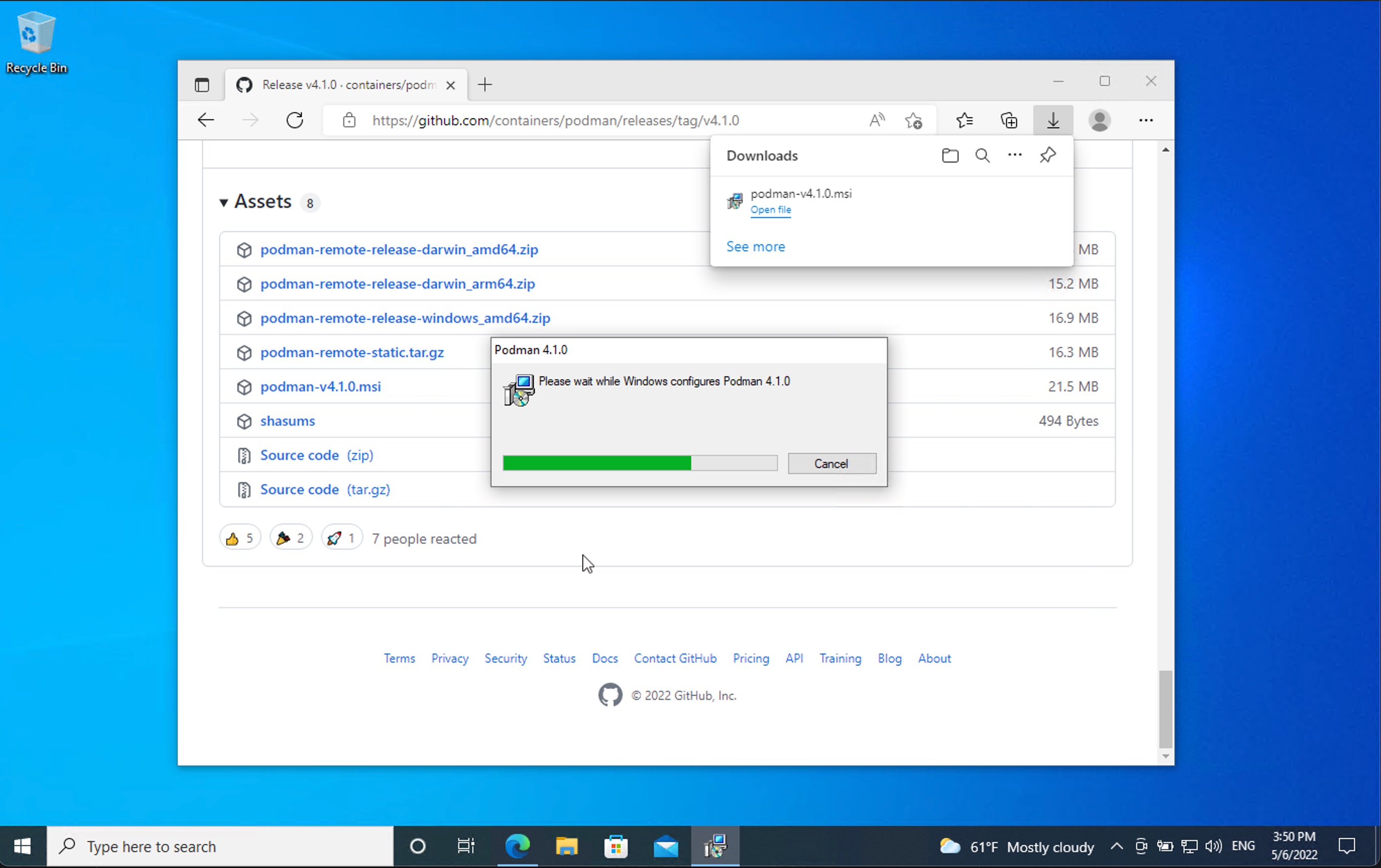 win11安装与使用podman Desktop_podman-desktop安装-CSDN博客