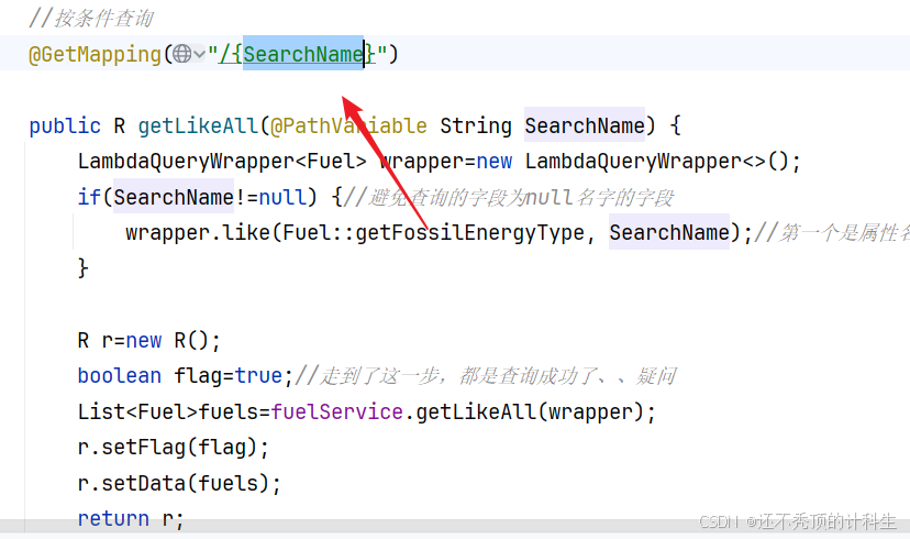 controller层路径参数冲突 Ambiguous handler methods mapped for ‘/fuels/1‘~500 Internal Server Error ...