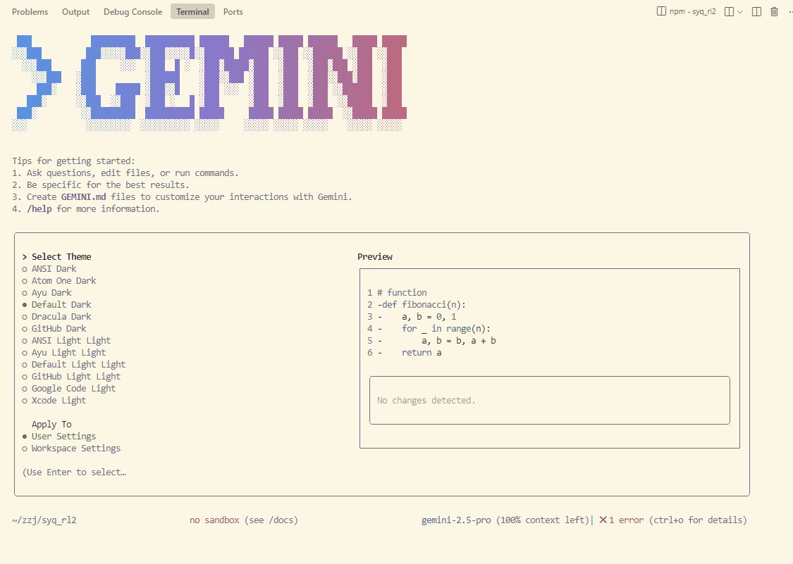 Gemini CLI安装实录-CSDN博客