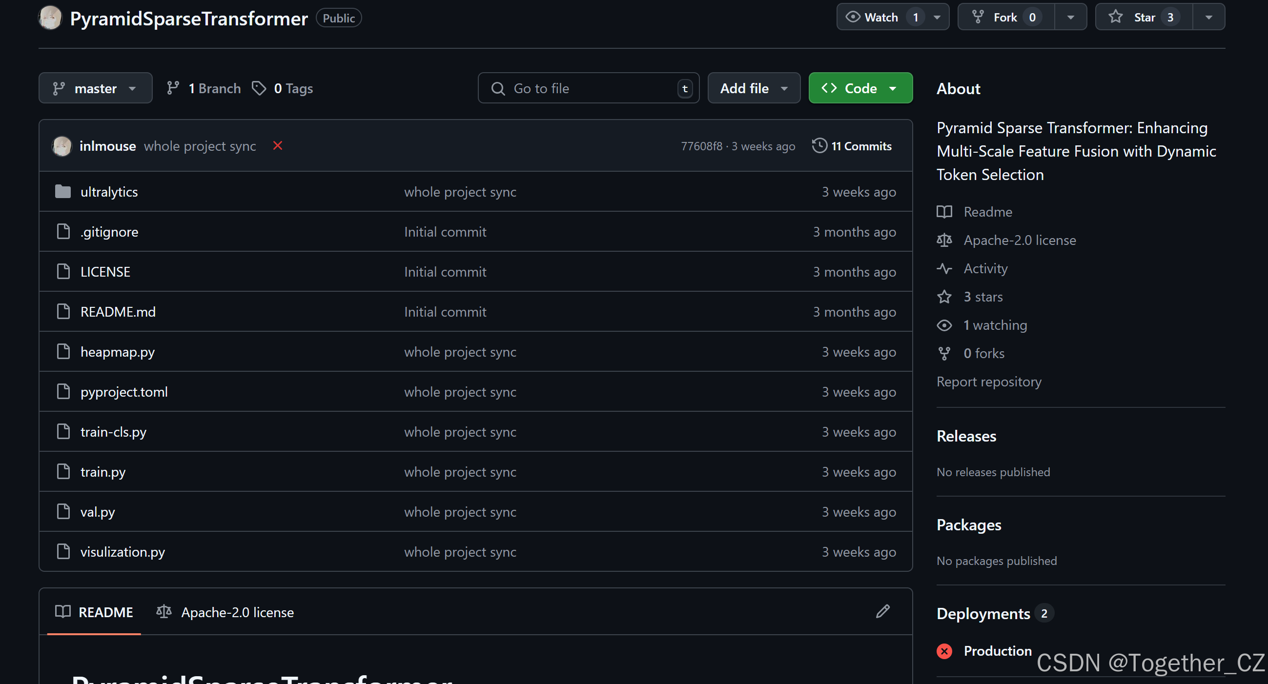 PyramidSparseTransformer: Efficient Multi-Scale Feature Fusion with Dynamic Token Selection——动态 ...
