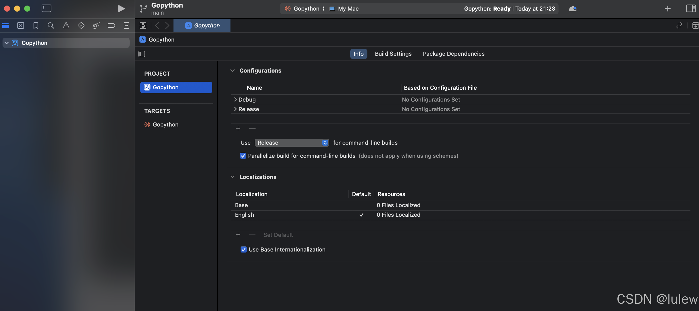 Xcode16.2搭建python3.13（成功一遍过）_xcode python-CSDN博客