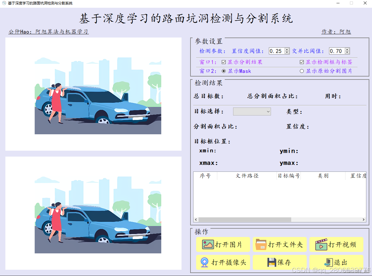 基于yolov8深度学习的路面坑洞检测与分割系统【python源码pyqt5界面数据集训练代码】深度学习实战、目标分割yolov 检测 道路水坑 Csdn博客