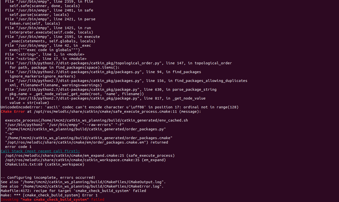 启动roscore报错如下_warning: package name "helloros" does not follow t-CSDN博客