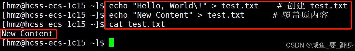 Linux基本命令篇 —— cat命令_linux cat-CSDN博客