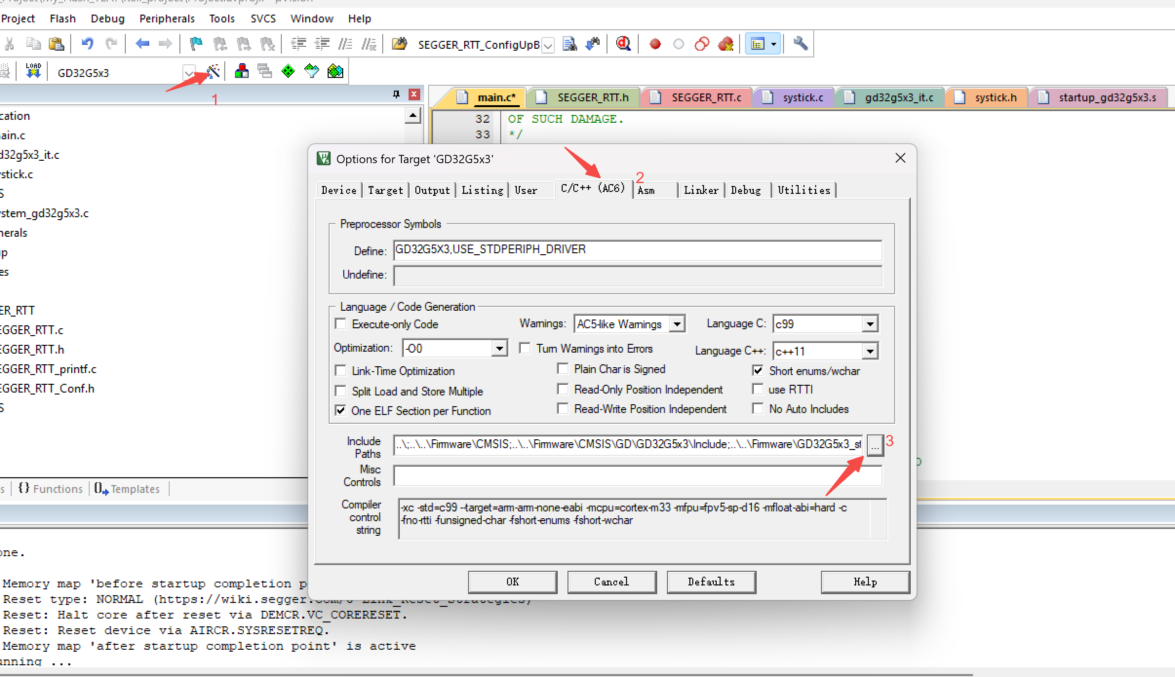 SEGGER_RTT基本配置使用_segger rtt配置-CSDN博客