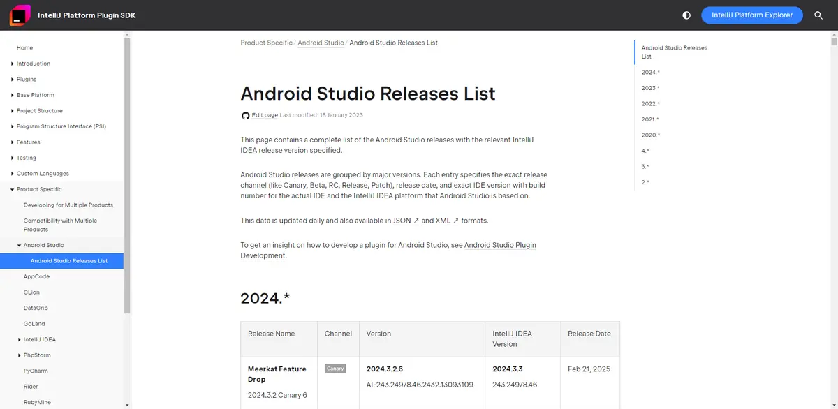 Android Studio历史版本快速下载_android studio 历史版本下载-CSDN博客