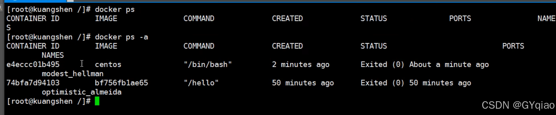 2.Docker的常用命令-CSDN博客