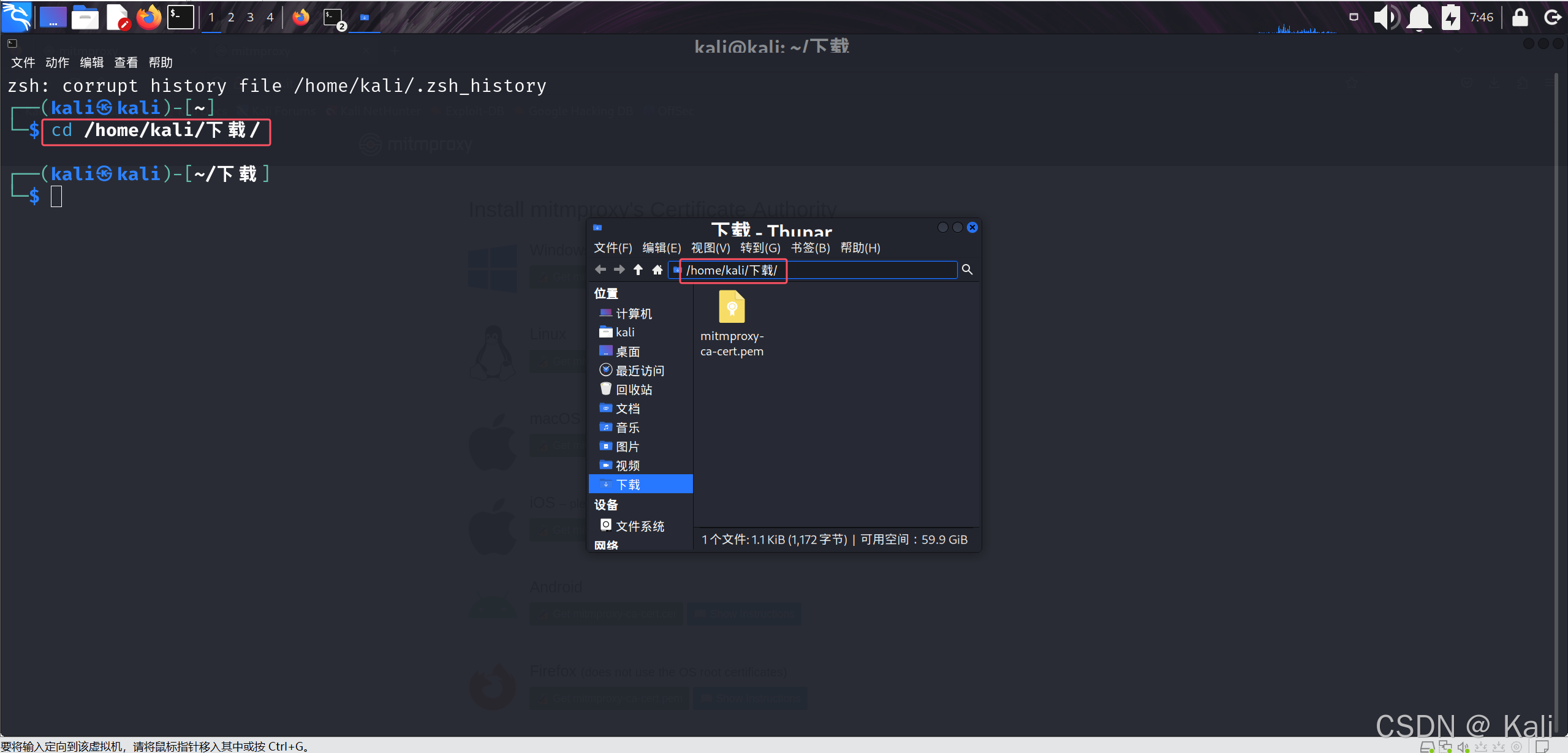 Kali mitmproxy攻击-CSDN博客