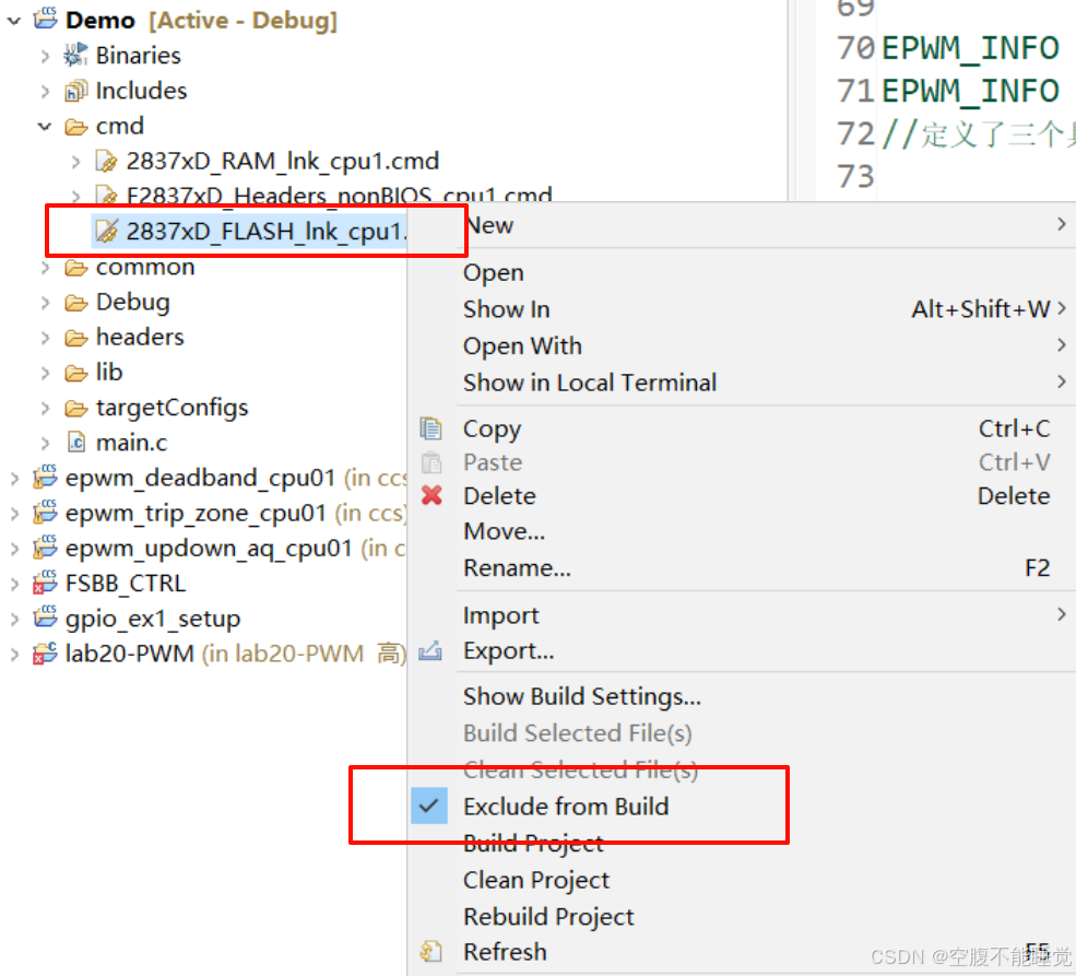Dsp学习笔记 Ccs工程相关(1)如何在ram和flash里烧录程序ccs烧录程序到flash Csdn博客