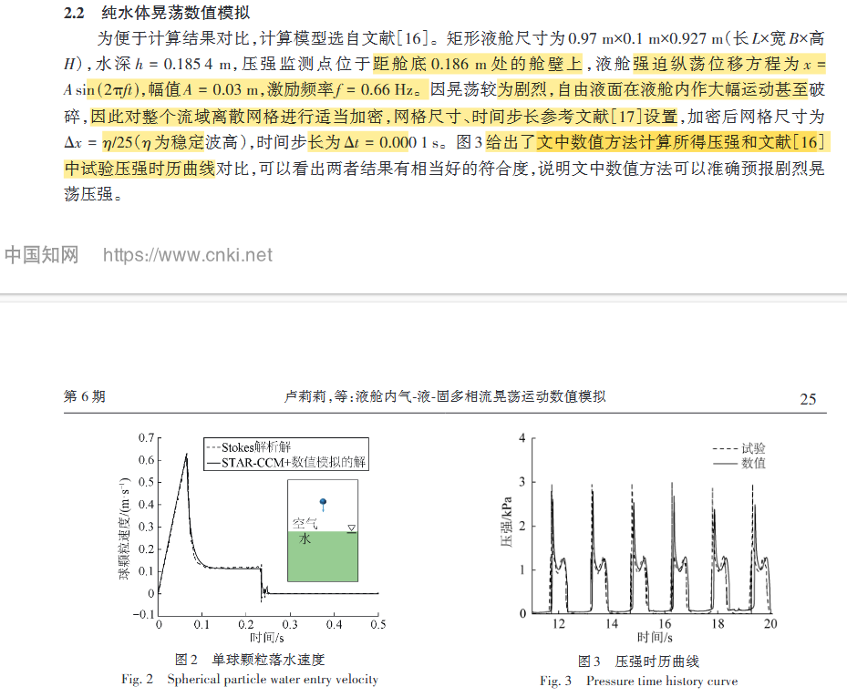 1.4 CFD⁃DEM 耦合方法——纯水晃动实验数据验证。——液体-气体-固体-三相在晃动条件下耦合计算，cfd-dem耦合计算，有实验验证，_cfd-dem耦合方法-CSDN博客