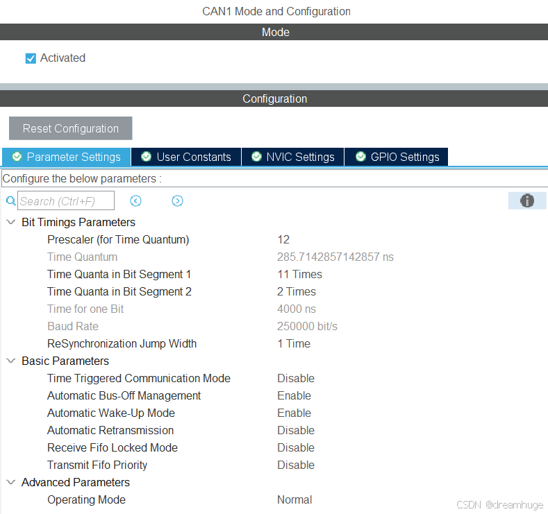 STM32F4 cubeMx CAN使用笔记1（CAN过滤器）_stm32cubemx stm32f4 can-CSDN博客
