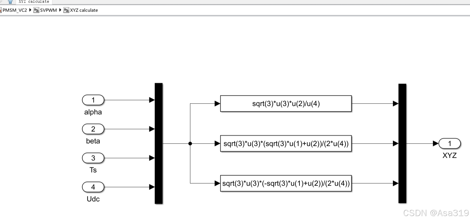 SVPWM的Simulink仿真_dq0 to alpha-beta-zero-CSDN博客