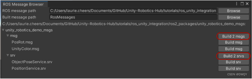 ROS-Unity 连接教程（ROS1版本）_unity ros-CSDN博客