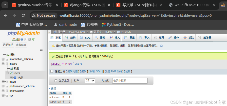 uWSGI转发apache2使用django获取mysql数据示例代码_django +uwsgi +apache2-CSDN博客