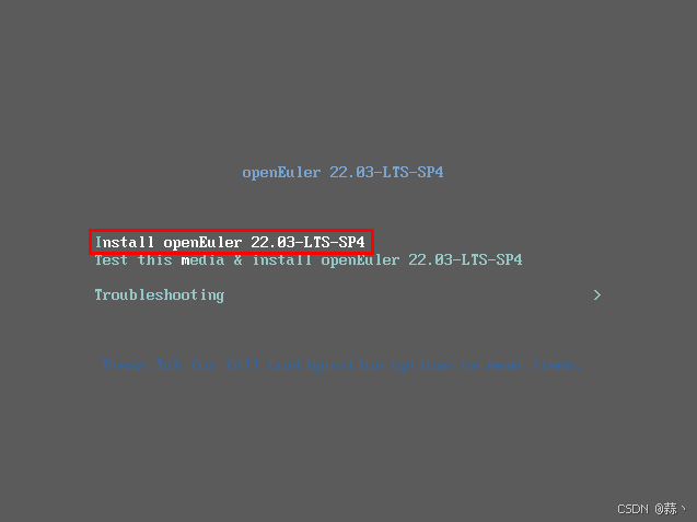 Vmware 17 安装 openEuler 22.03 LTS SP4，配置静态IP-CSDN博客
