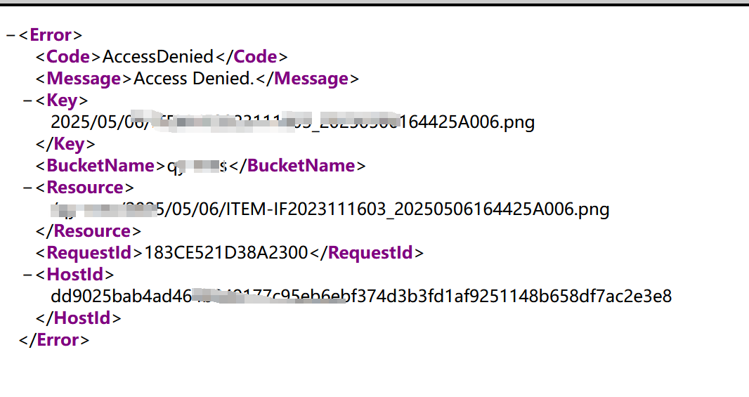 JAVA代码上传文件至minio报错: Access denied_liunx minio java连接报错-CSDN博客